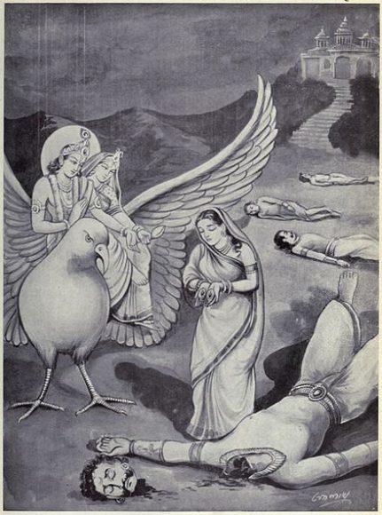Krishna and Narakasura: The Tale of Dharma Asserting Over Adharma ...