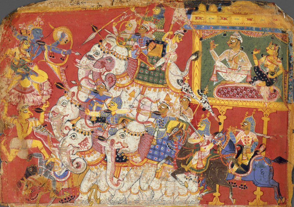 Krishna and Narakasura: The Tale of Dharma Asserting Over Adharma ...
