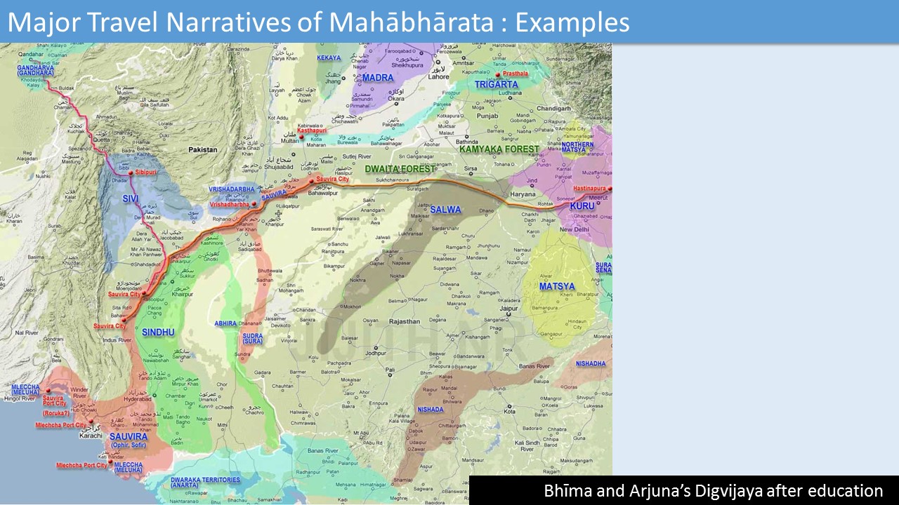 Geographical Data in the Mahābhārata 305 | IndiaFactsIndiaFacts